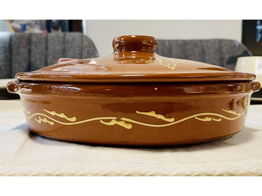 Tagine Pot for Cooking, Handmade Clay Tagine, Moroccan Tajine Casserole ...