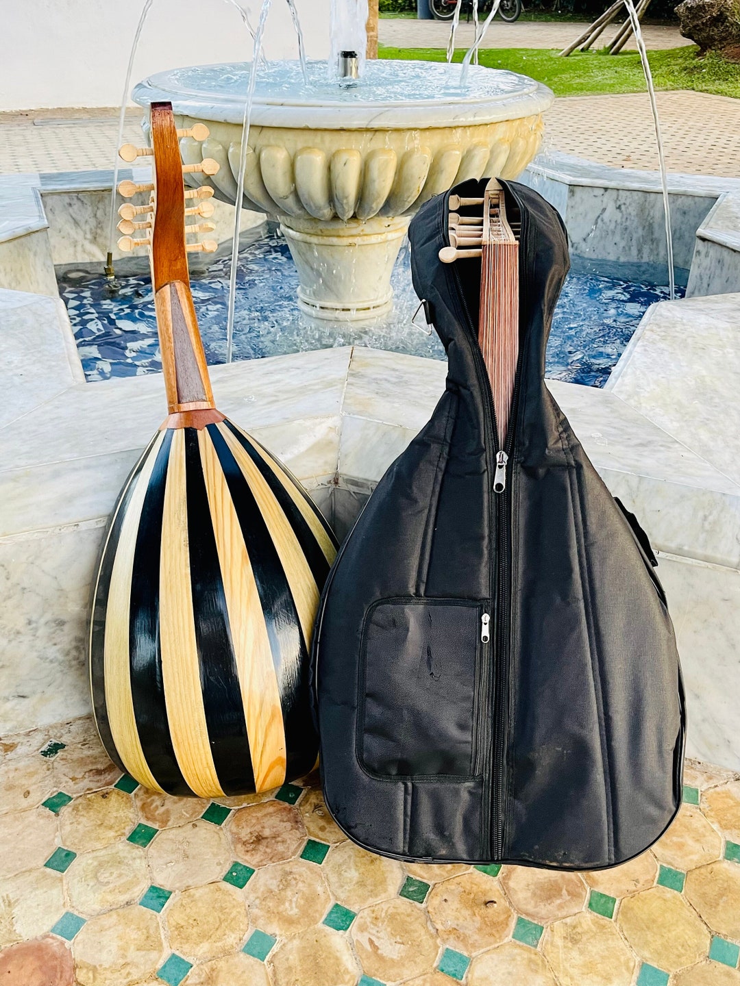 Large Lute Oud Musical Instrument Handmade Lute Bag11 - Etsy