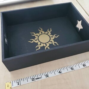 Sun and Moon Trinket Trays (star Edge) - Etsy