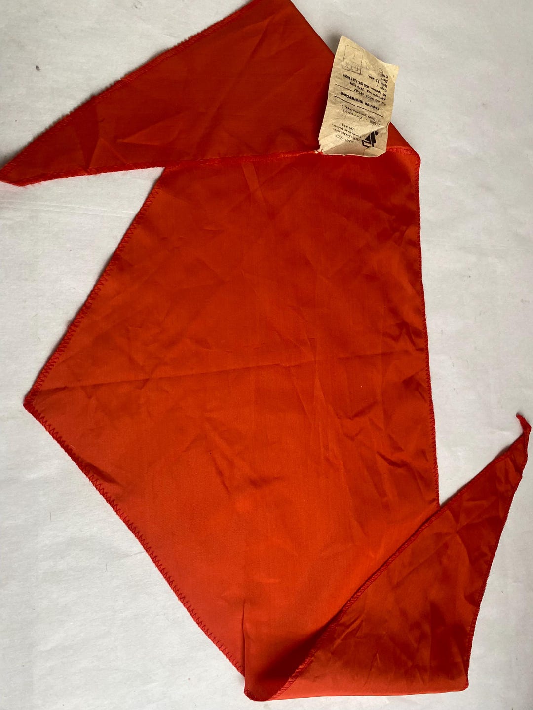 Vintage Soviet Pioneer Scarf Neckerchief USSR - Etsy
