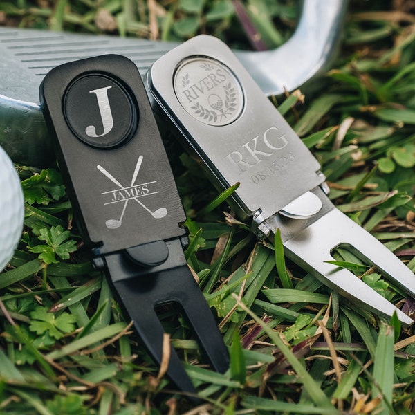 Personalized Divot Tool and Ball Marker - Etsy