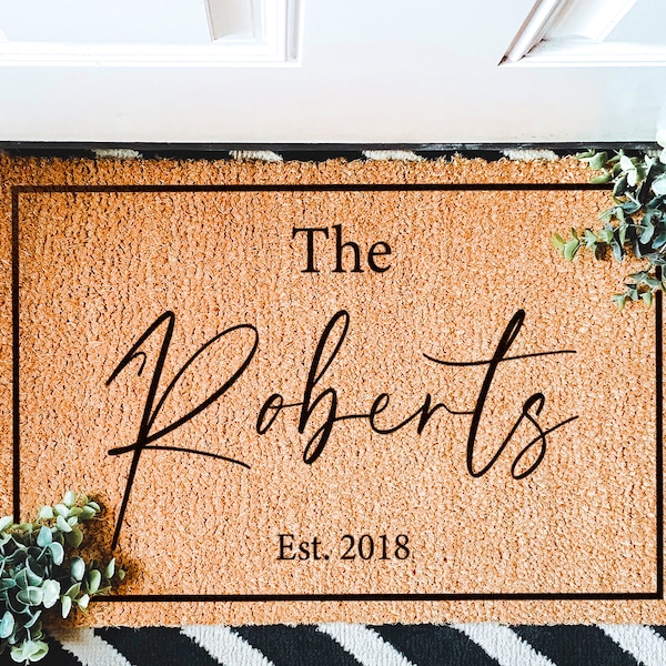 Custom Doormat - Etsy
