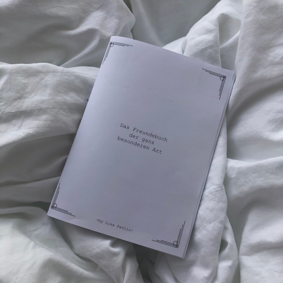 The Friend Book of a Very Special Kind PDF File to Bind Yourself - Etsy