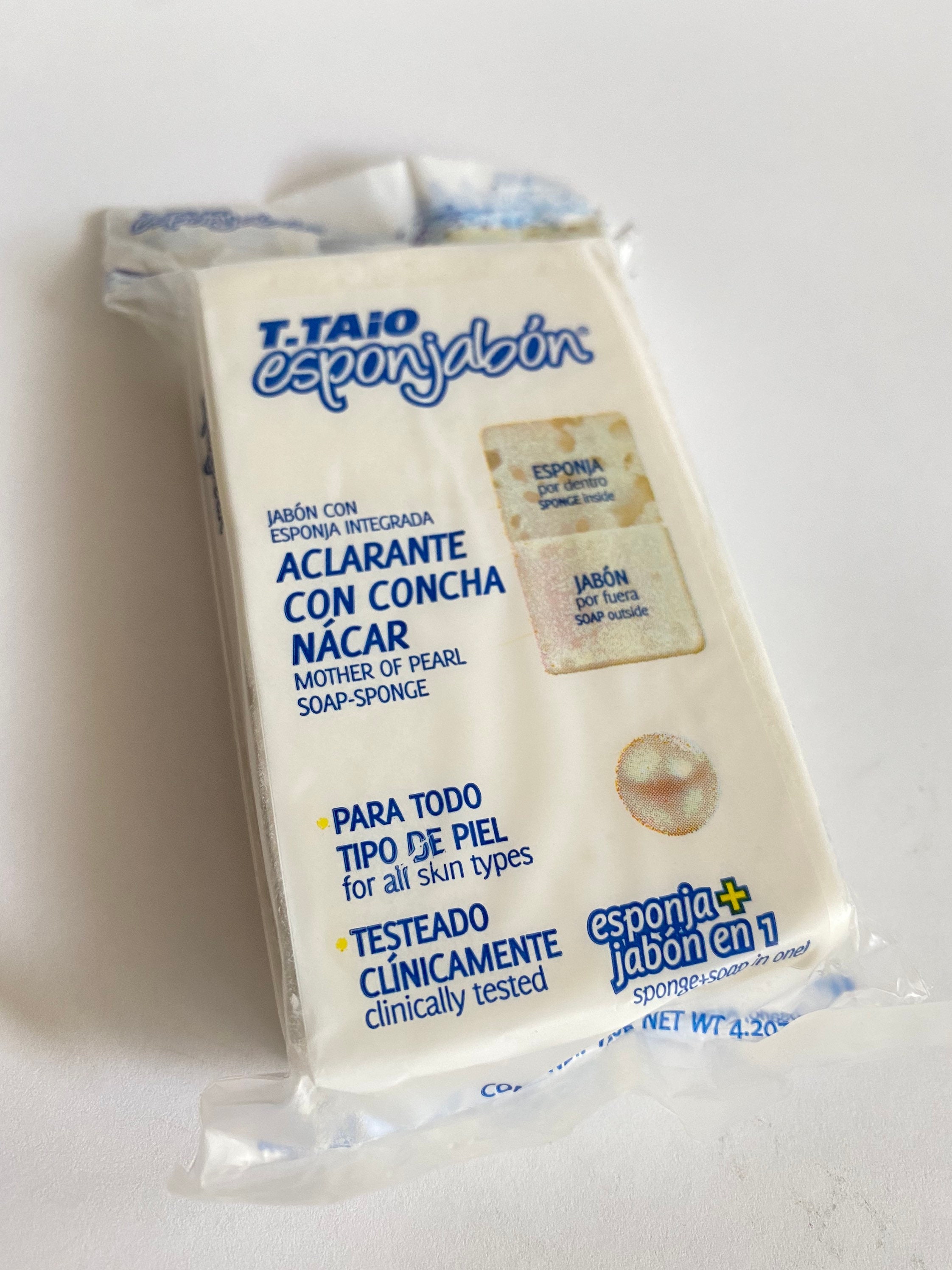T.taio Original Esponjabon Aclarante Con Concha Nácar Mother | Etsy