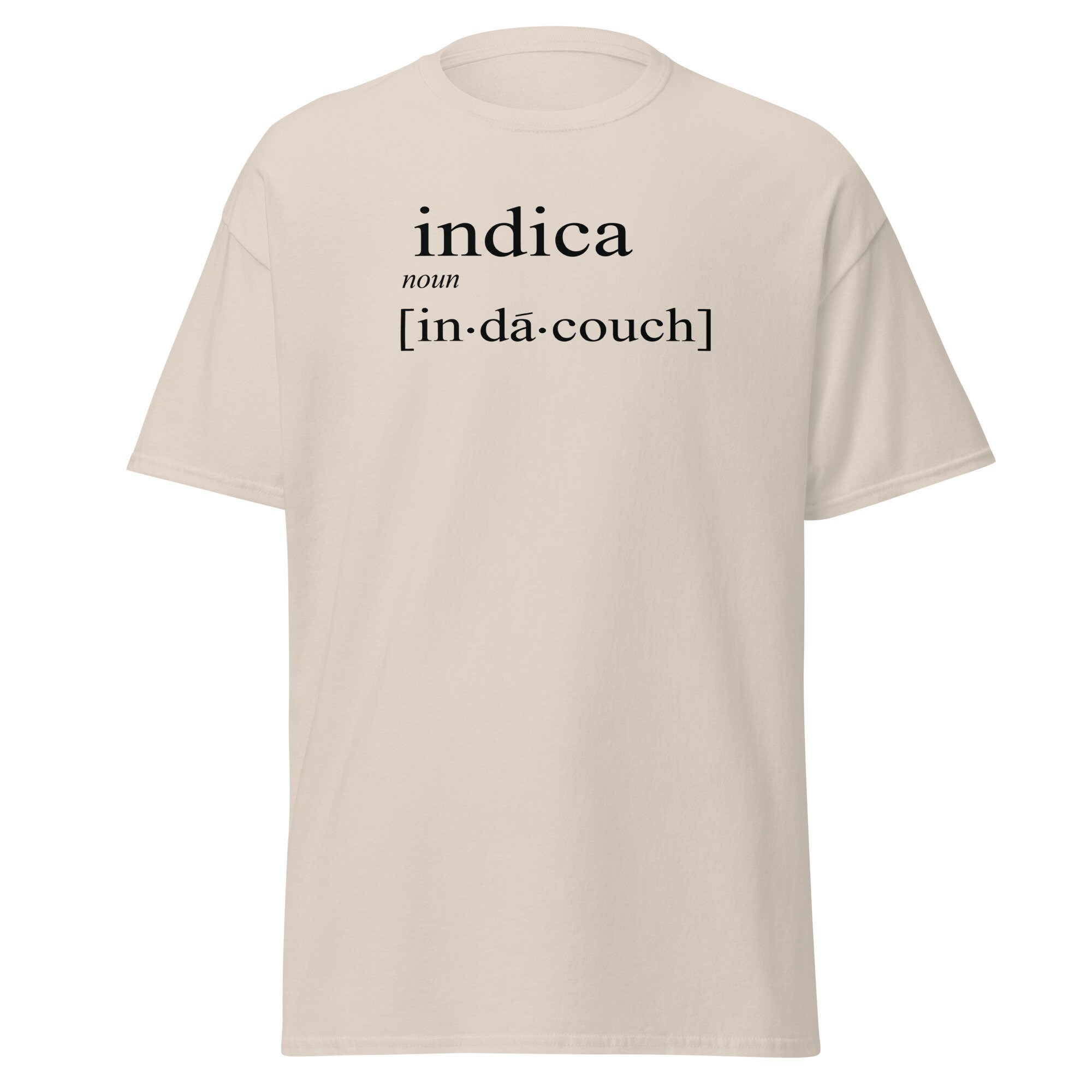 Indica in Da Couch, Indica Definition T-shirt - Etsy