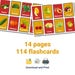 Spanish Food Flashcards | Learn Spanish | Printable PDF - Etsy