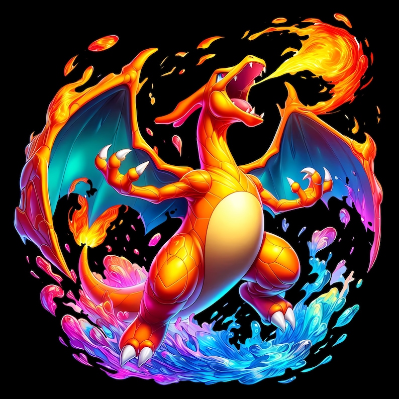Charizard PNG, Charizard Png, Charizard Clipart, Charizard Digital ...