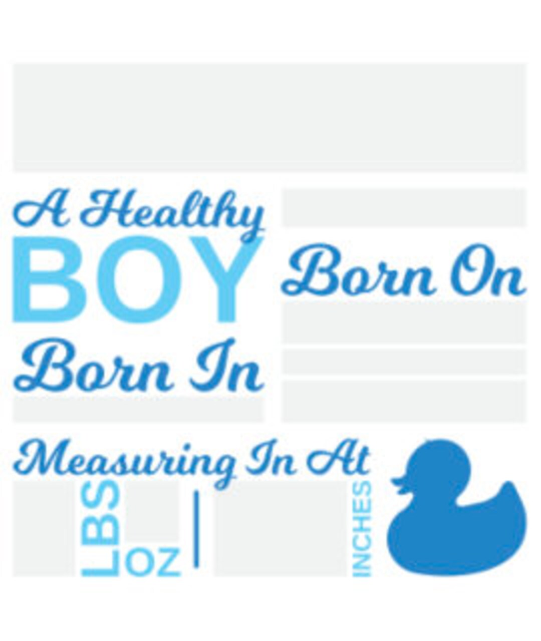 Baby Boy Nursery Sign, Newborn, Nursery Room Decor, Birth Stats ...