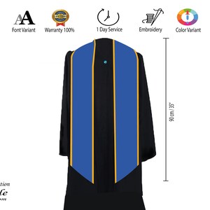 Blank Graduation Stole - Etsy