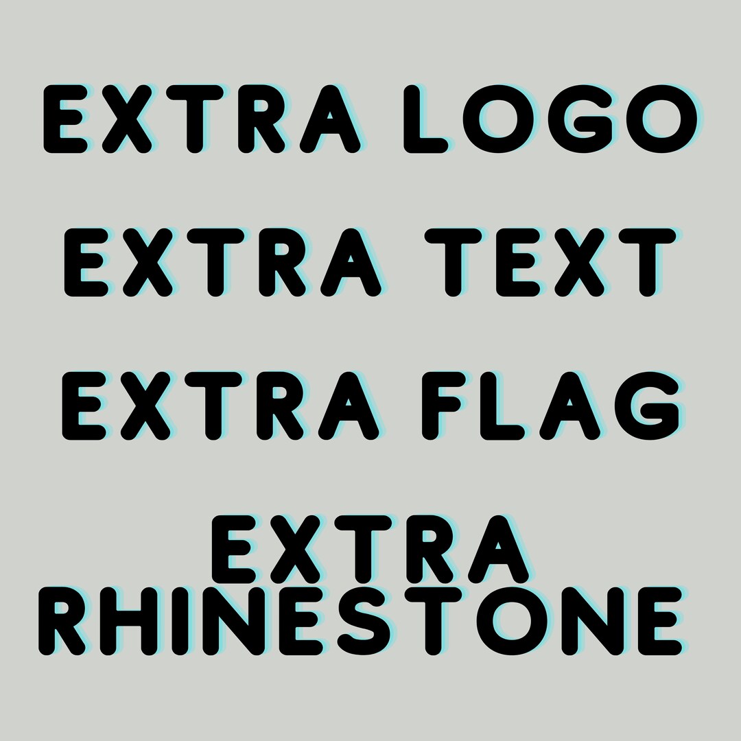 Extra Text or Logo for Stole - Etsy