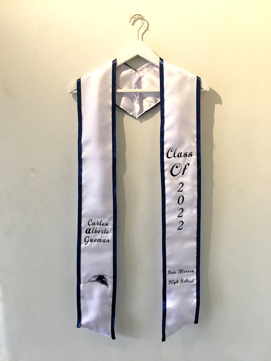 Custom Graduation Stole Custom Personalized Stole Custom - Etsy