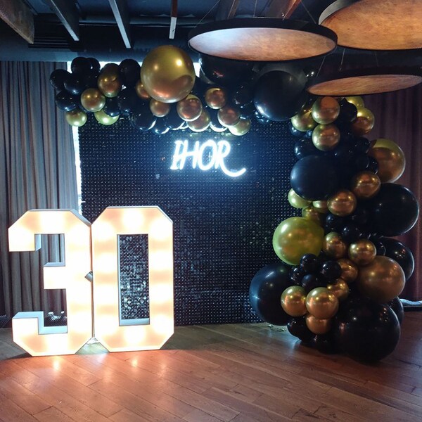 Light up Numbers - Etsy