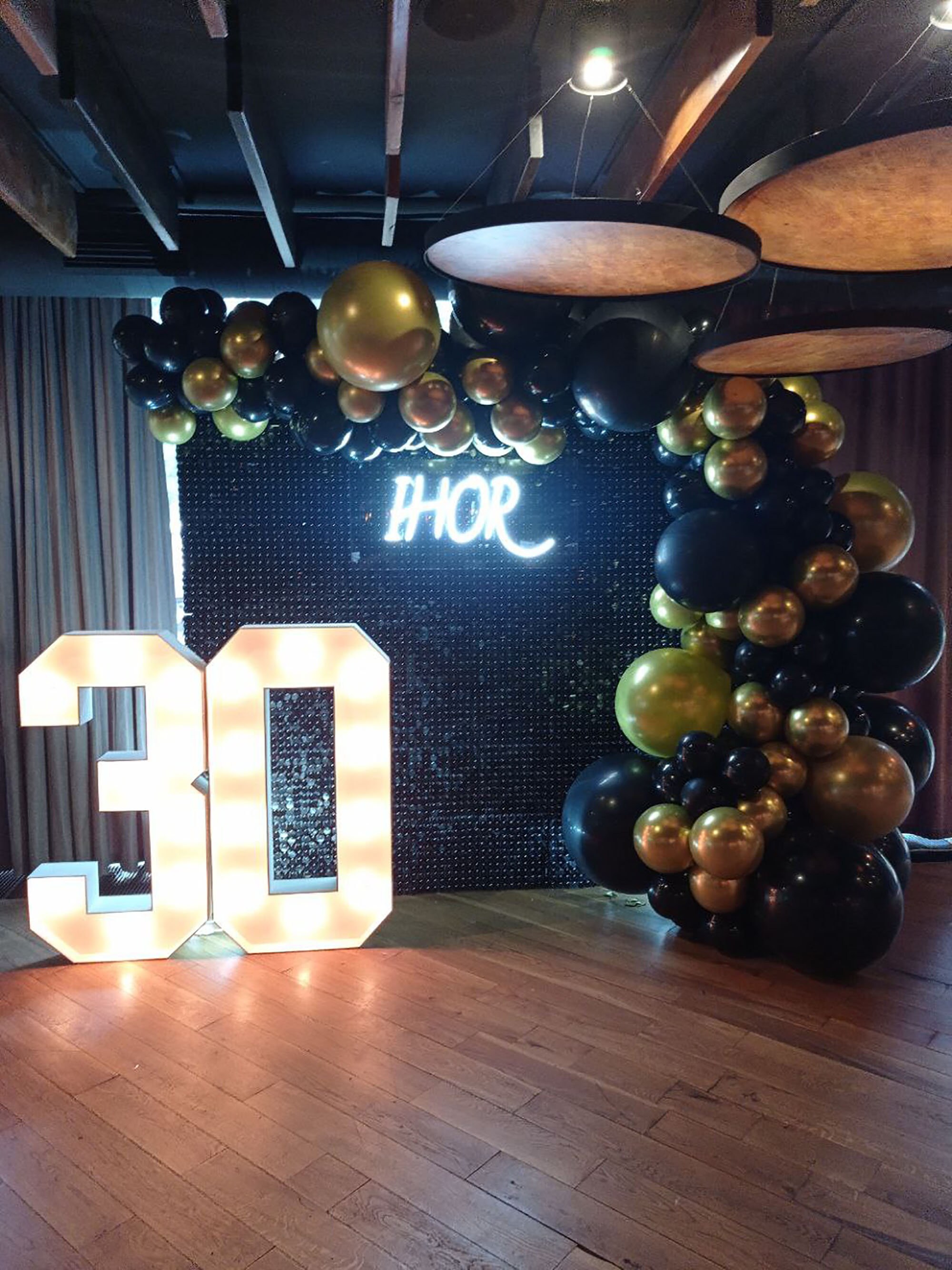 Large Numbers With Light Bulbs, Numbers for Birthday, Anniversary ...