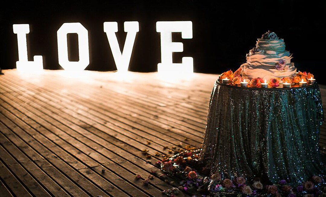 Large Love Sign, Giant Love Sign, 3ft, 4ft, and 5ft Letters, Large ...