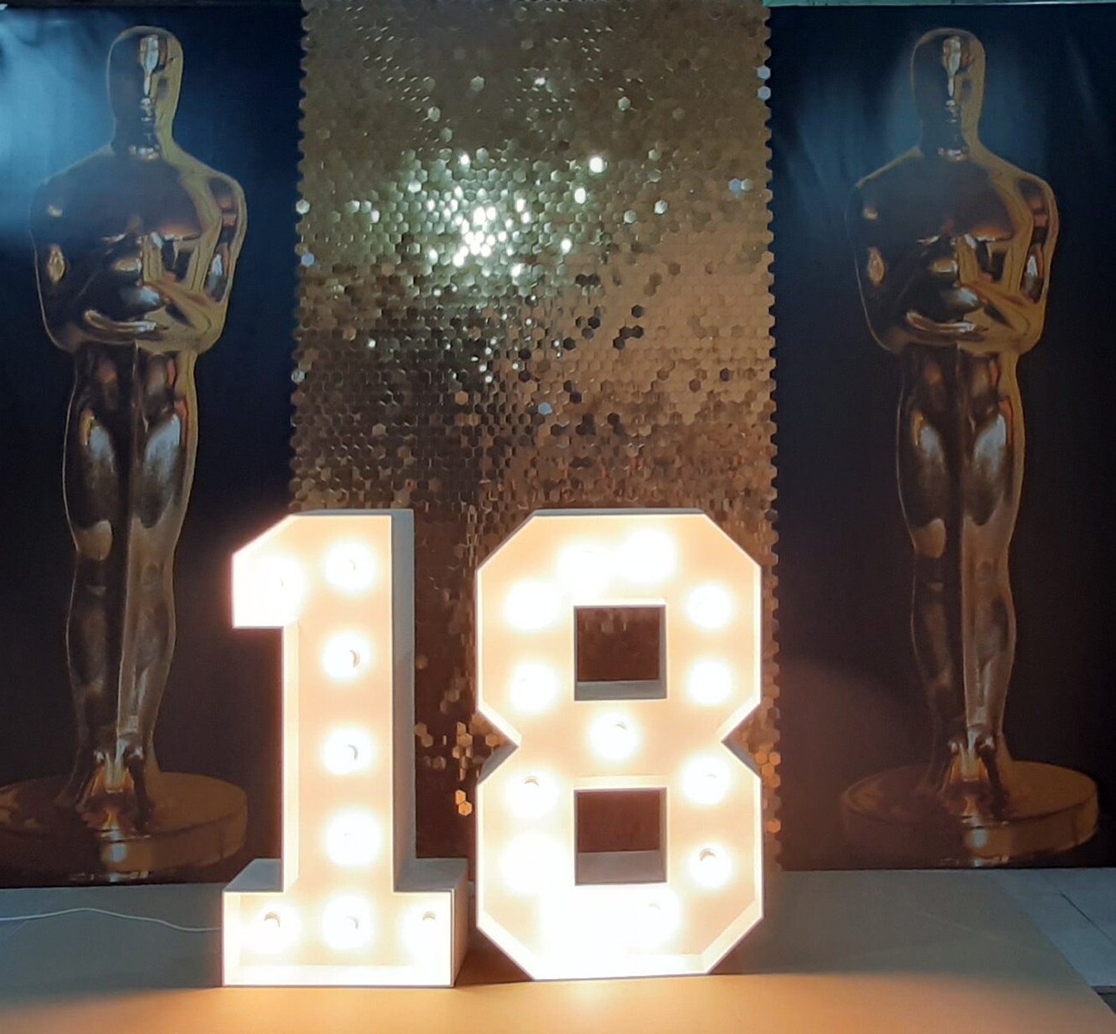 18th Birthday Prop, Numbers for Birthday, Party Numbers, 4ft Marquee ...