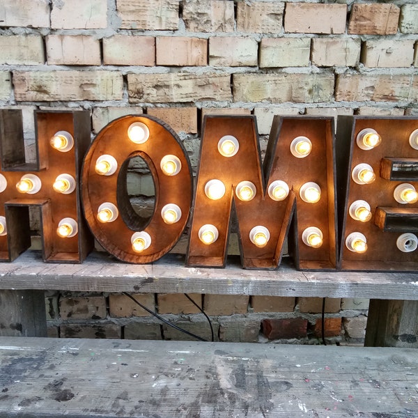 Led Large Letters - Etsy