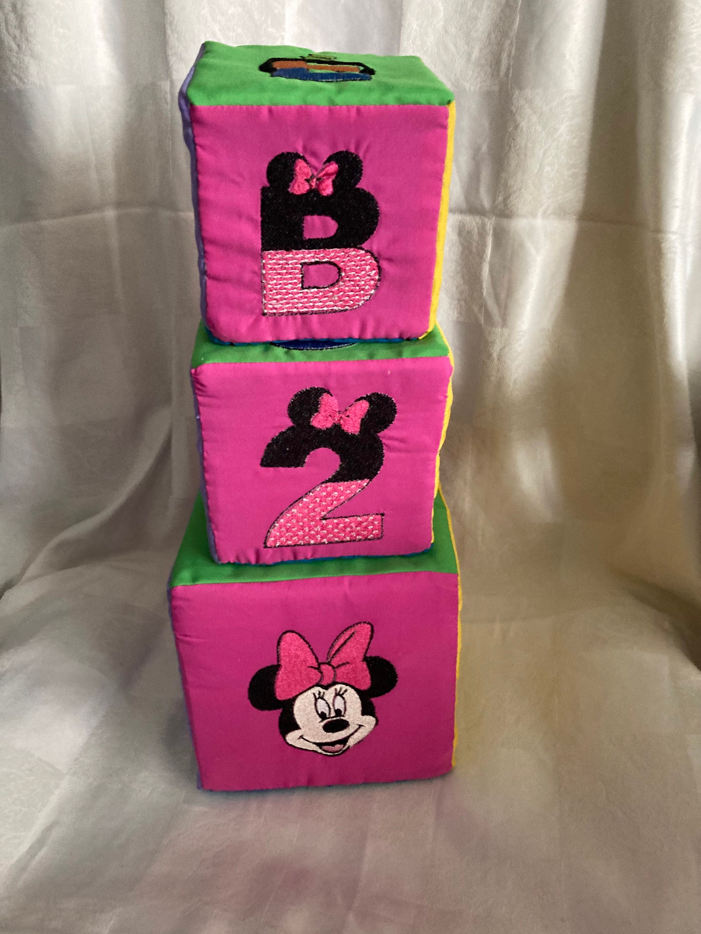 Mickey Mouse and Friends Baby Stacking Blocks - Etsy UK