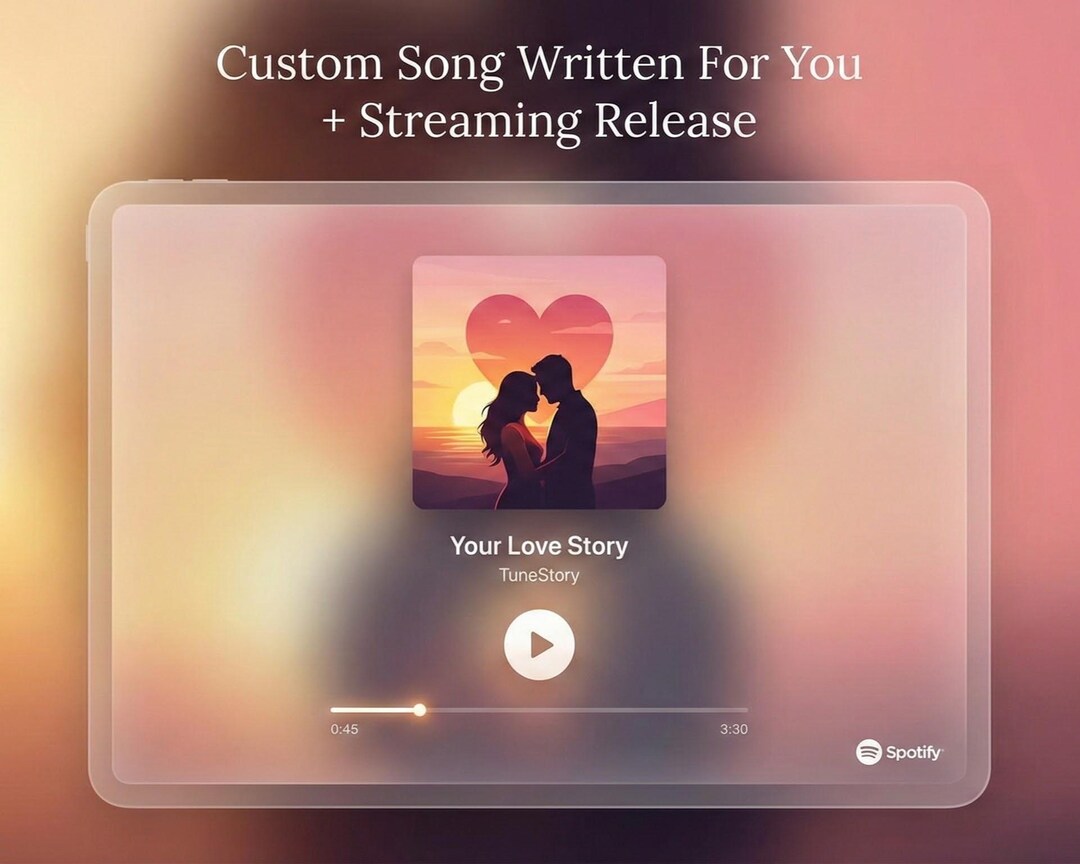 Custom Song Written for You + Spotify Release | Personalized Music ...