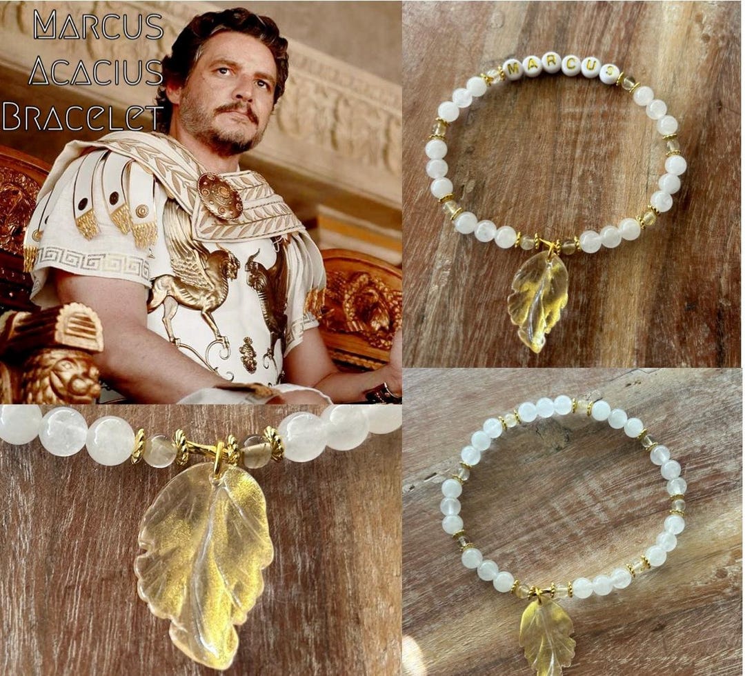 Marcus Acacius Bracelet - Customizable - Etsy