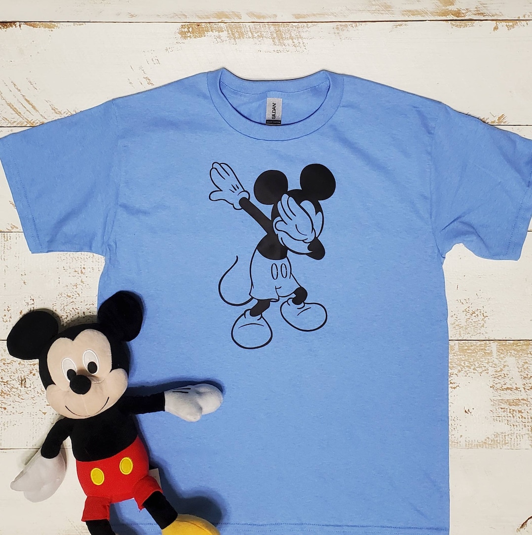 DABBING MICKEY SHIRT Mickey Mouse Shirt Disney Shirt - Etsy