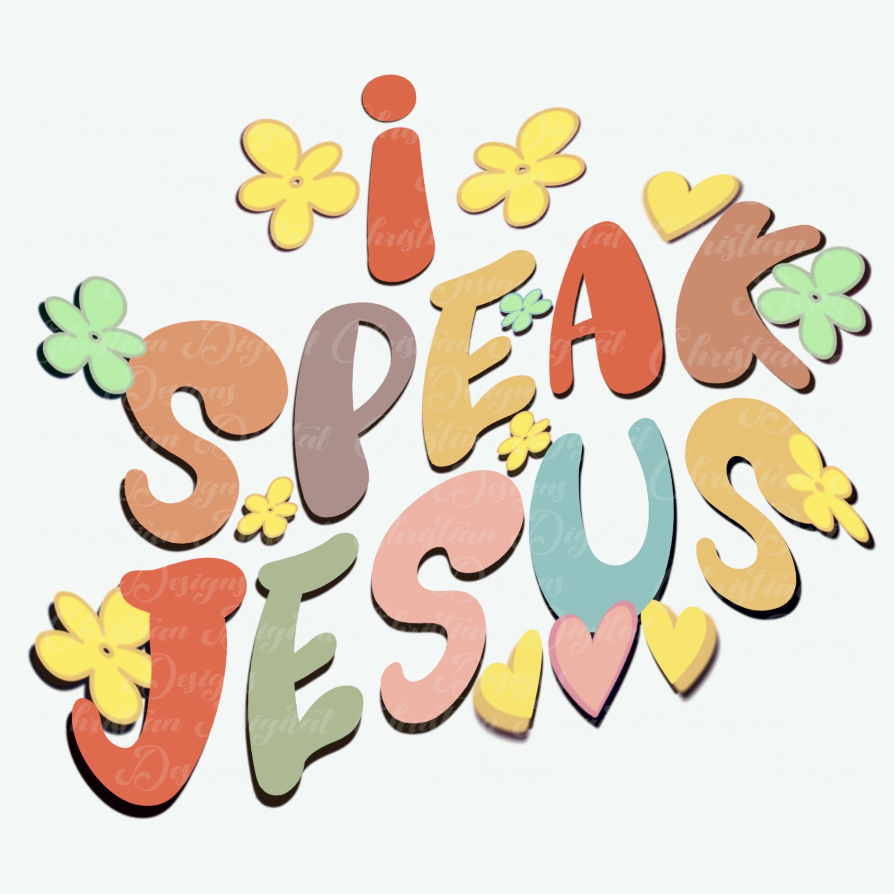 Speak Jesus PNG Hand Drawn Sublimation Design, Digital Download ...