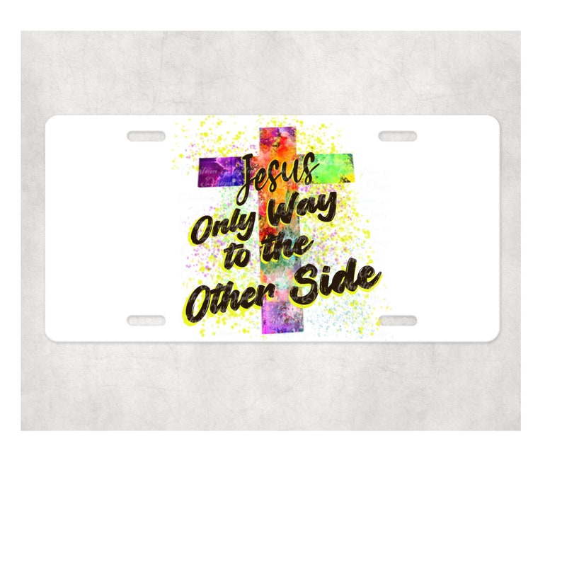 Jesus Only Way, Christian PNG Sublimation Design, Digital Download ...