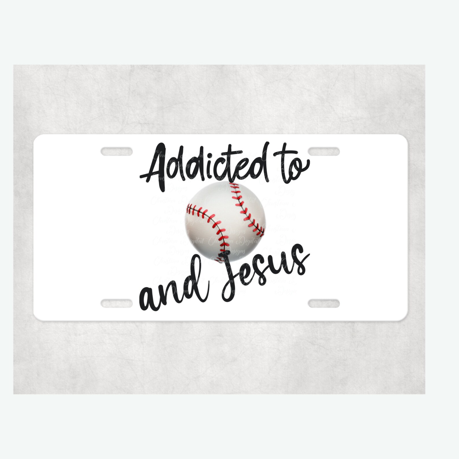 Baseball Sublimation Design / Hand Drawn / Christian Baseball ...