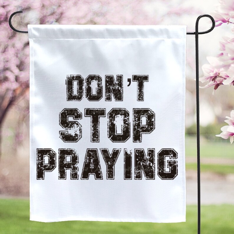 Dont Stop Praying PNG Hand Drawn Sublimation Design, Digital Download ...