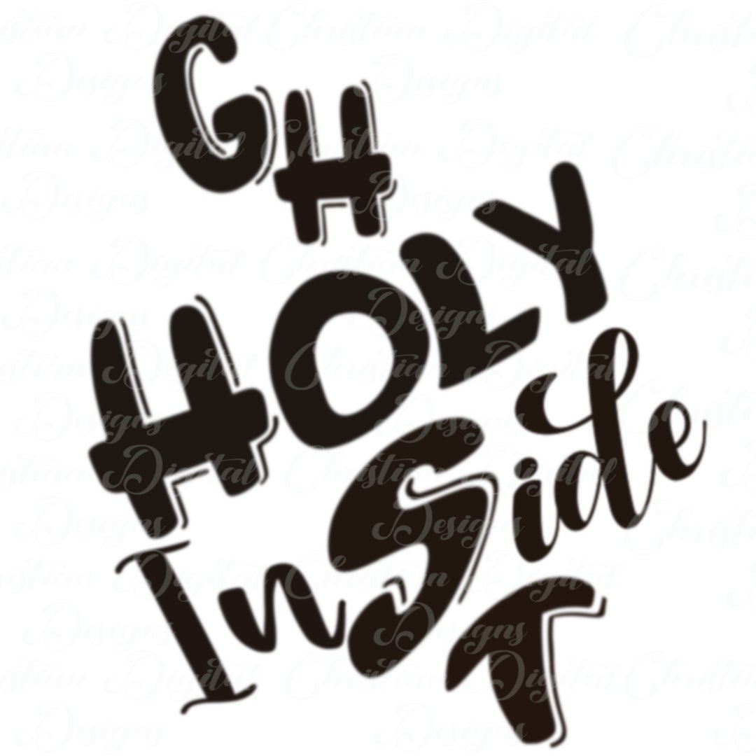 Holy Ghost Inside, Hand Drawn Sublimation Design, Digital Download ...