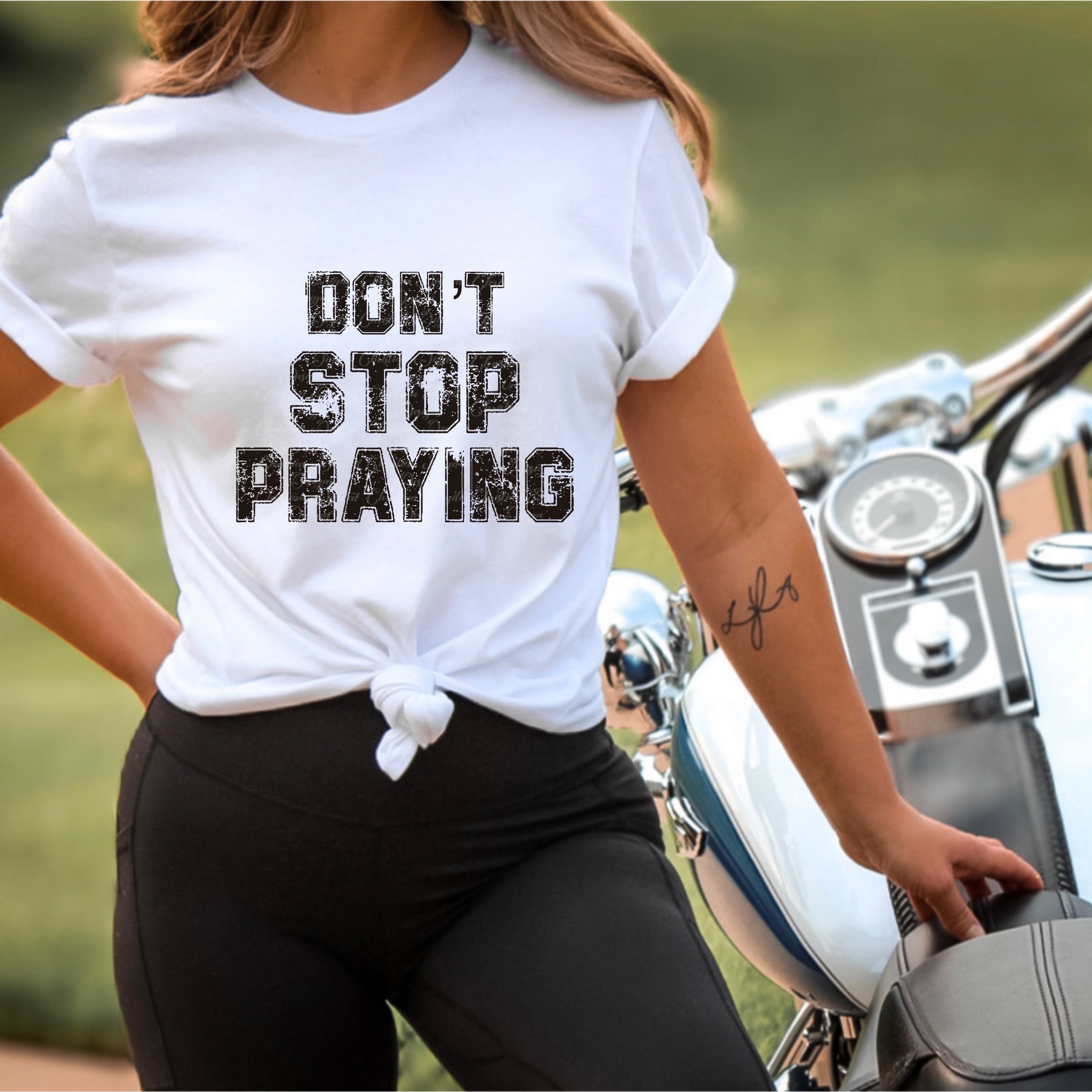 Don’t Stop Praying PNG Hand Drawn Sublimation Design, Digital Download ...