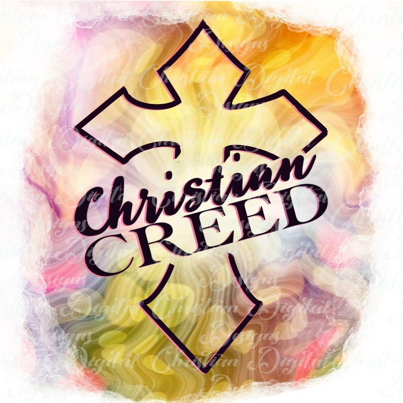 Christian Creed, Christian Png, Sublimation Png, Inspirational Png ...