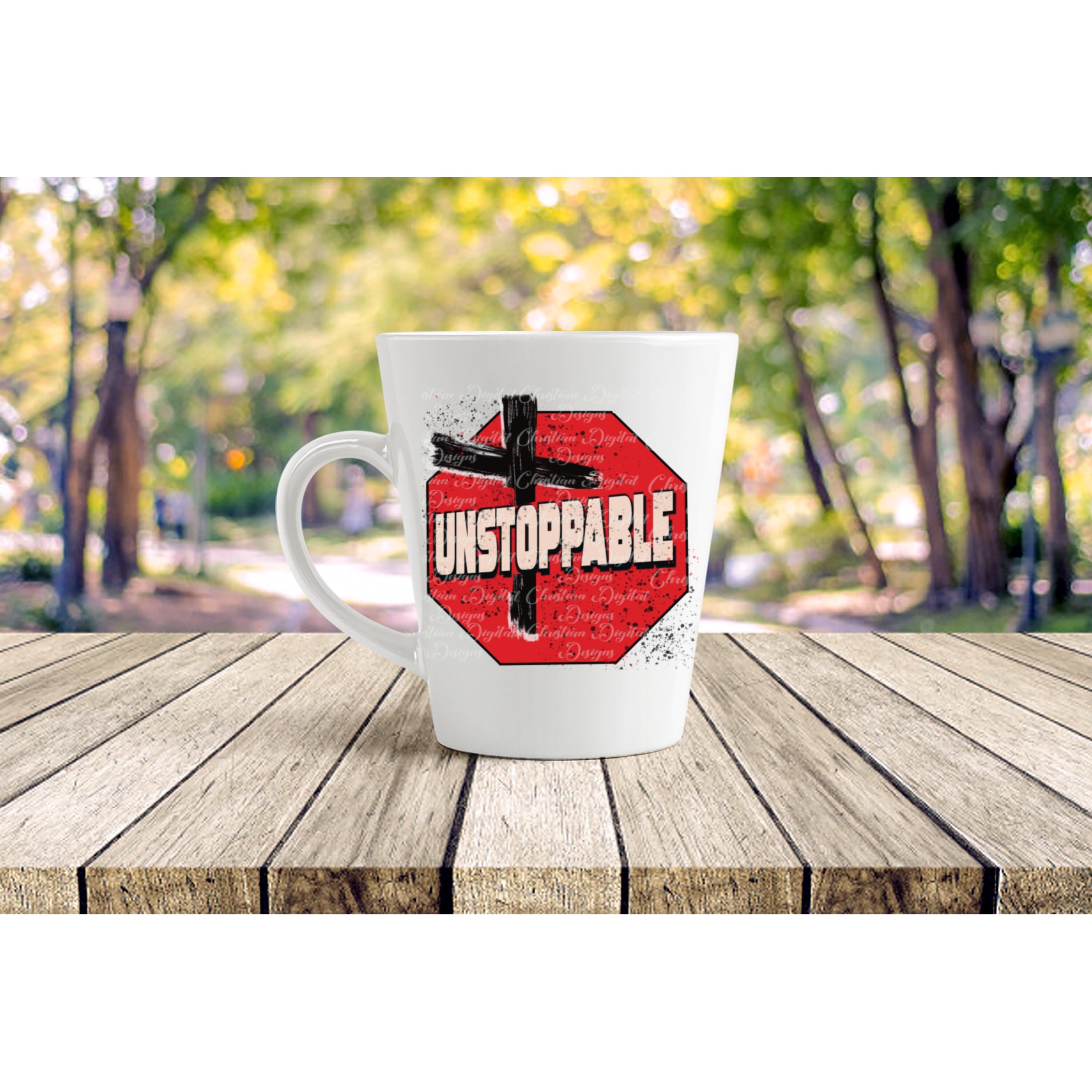 Unstoppable Cross, Hand Drawn Sublimation Design, Digital Download ...