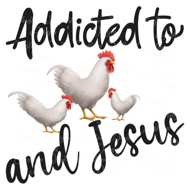 Chickens Png Sublimation Design | Digital Download | Hen PNG | Bible ...