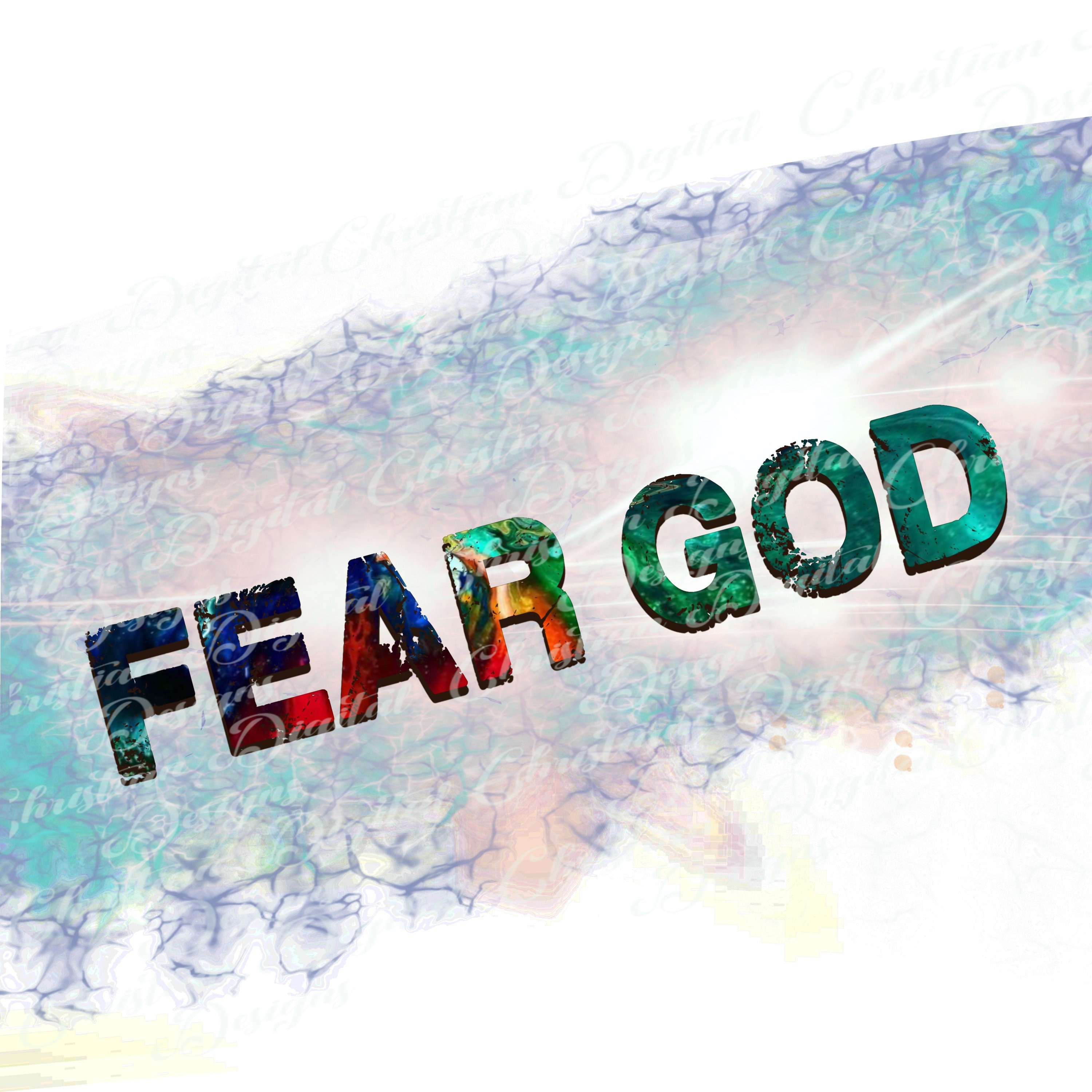 Fear God Christian Png Sublimation Design, Digital Download, Printable ...