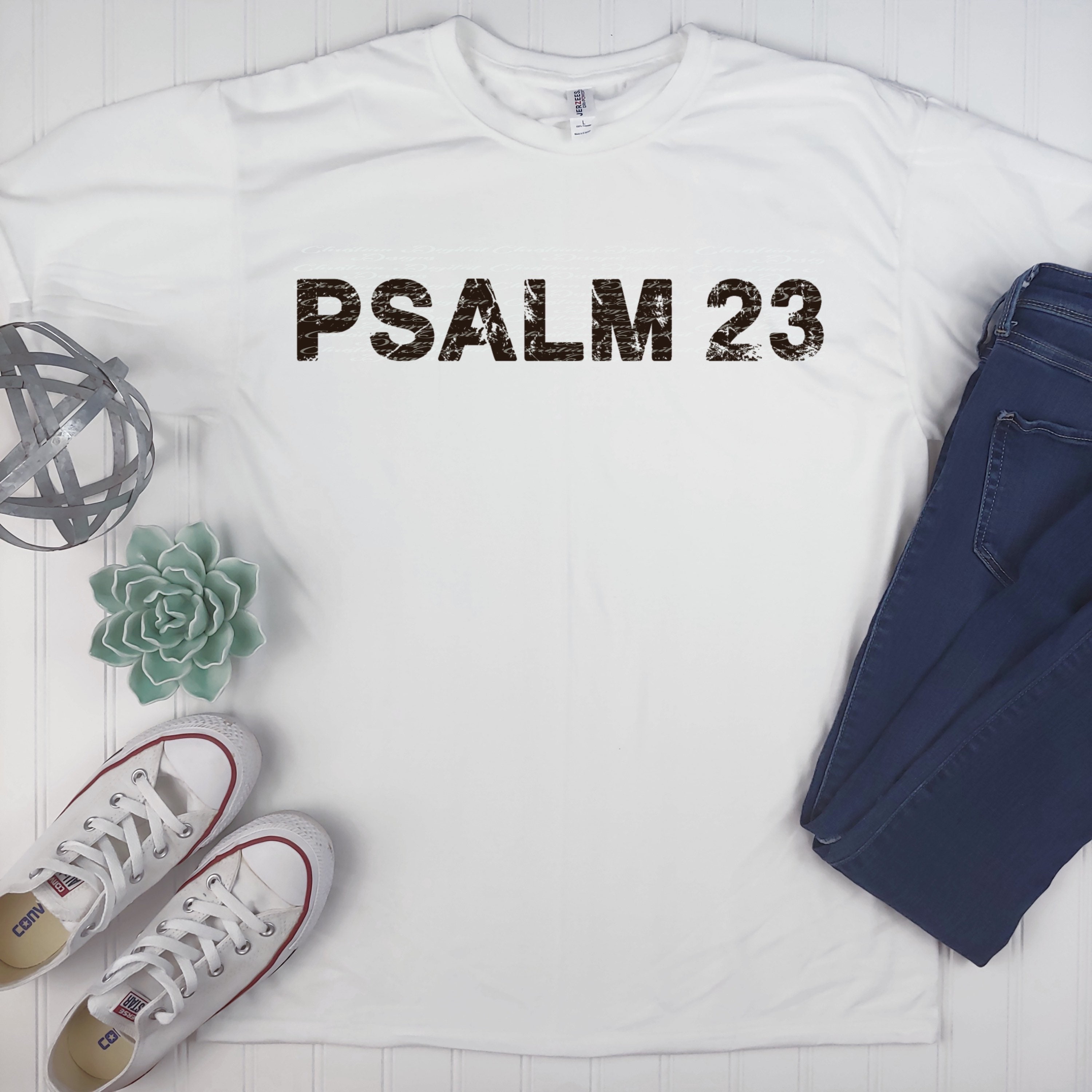 Psalm 23 Black Png, Christian Png Sublimation Design, Digital Download ...
