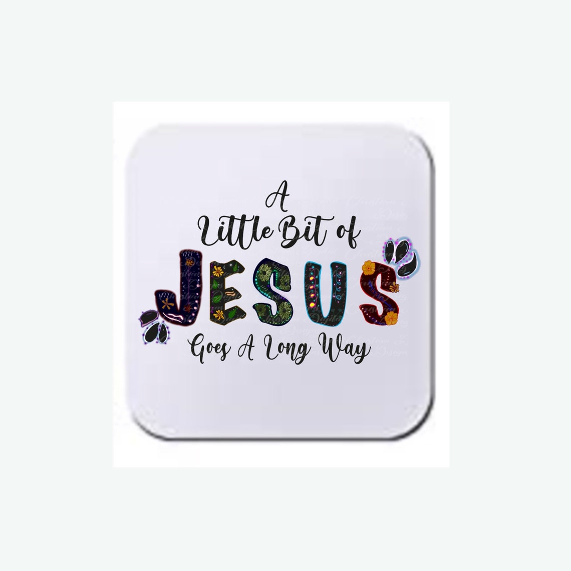 Little Bit of Jesus Png Hand Drawn Sublimation Design, Digital Download ...