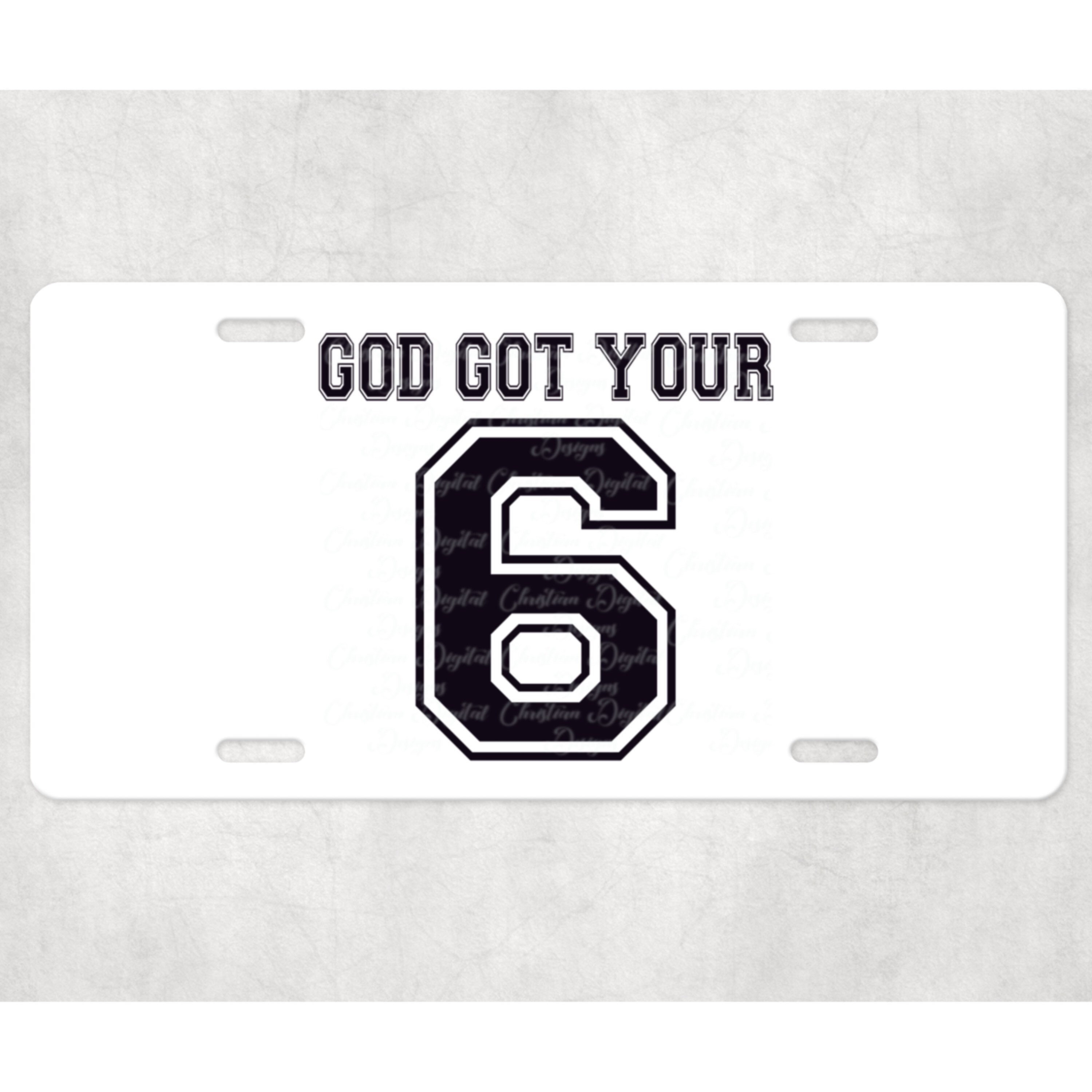 God Got Your Six 6 Christian Png Hand Drawn Sublimation - Etsy
