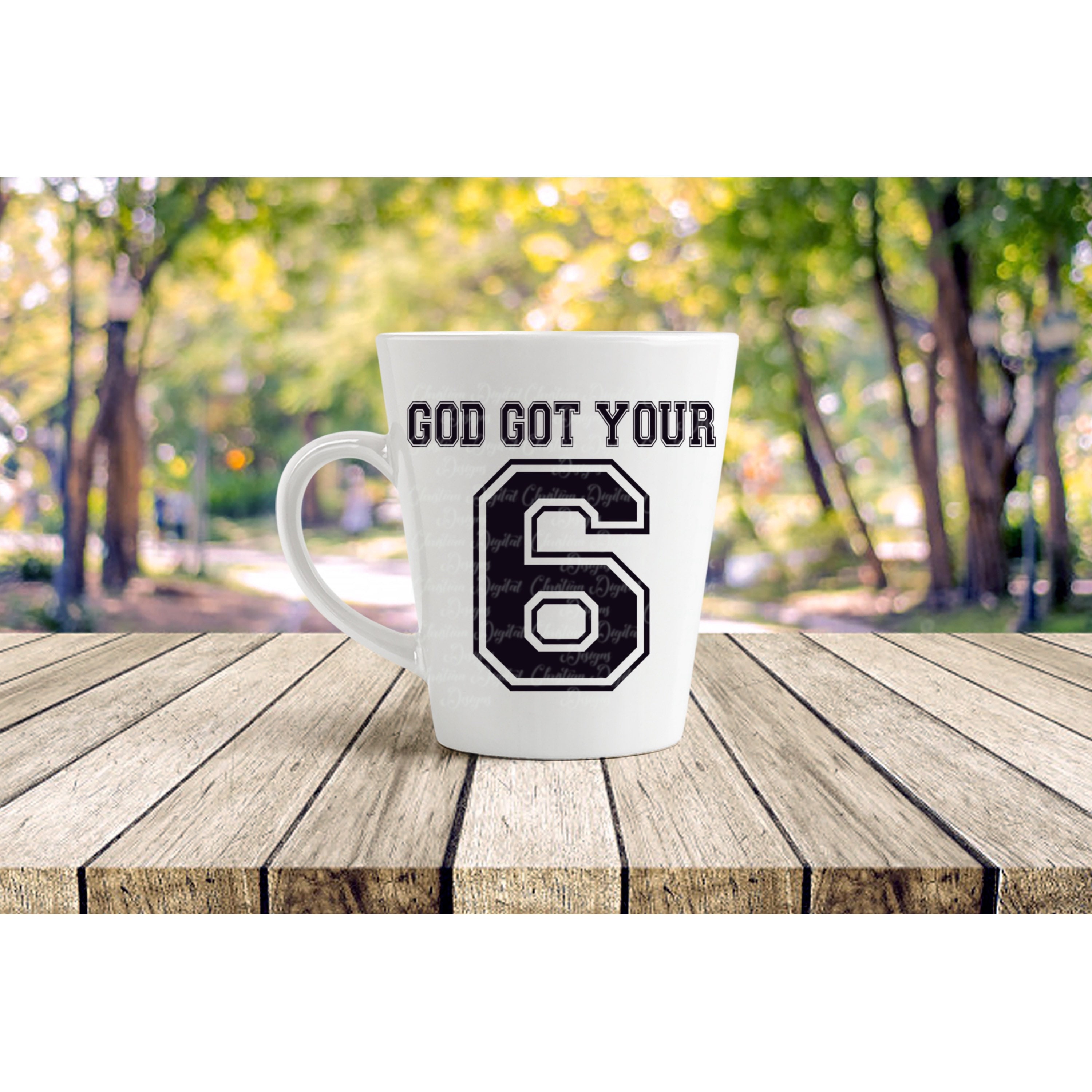 God Got Your Six 6 Christian Png Hand Drawn Sublimation - Etsy