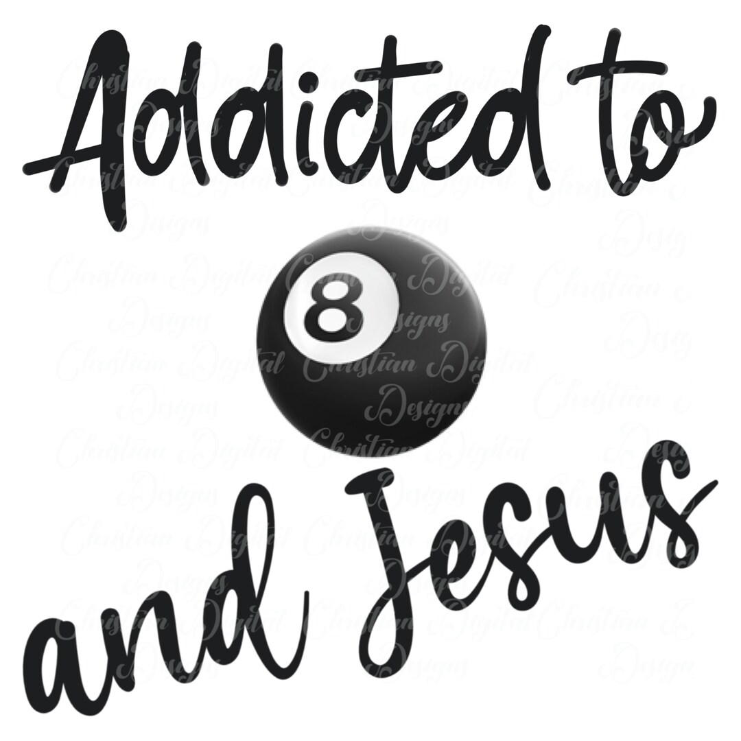 Eight Ball PNG Sublimation Design | Pool Ball Clipart | Billiard Ball ...