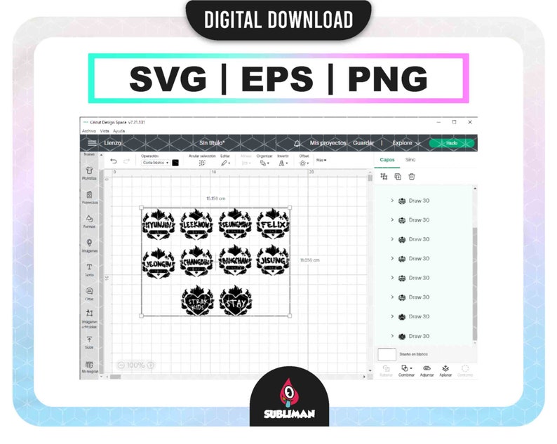 Stray Kids Member Svg /kpop Star PNG / SKZ Lightstick Stickers - Etsy