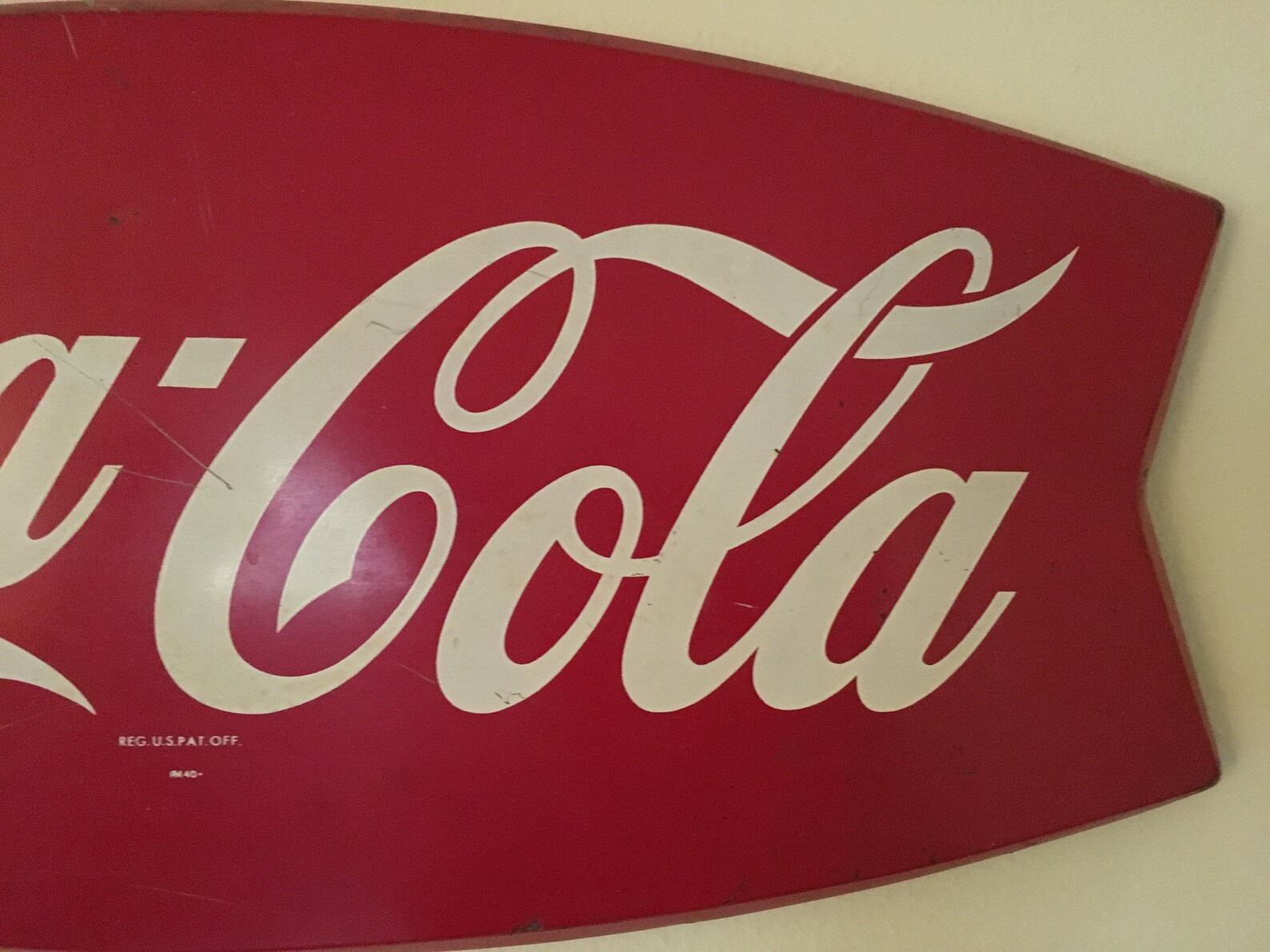 Vintage Coca-Cola Sign original | Etsy