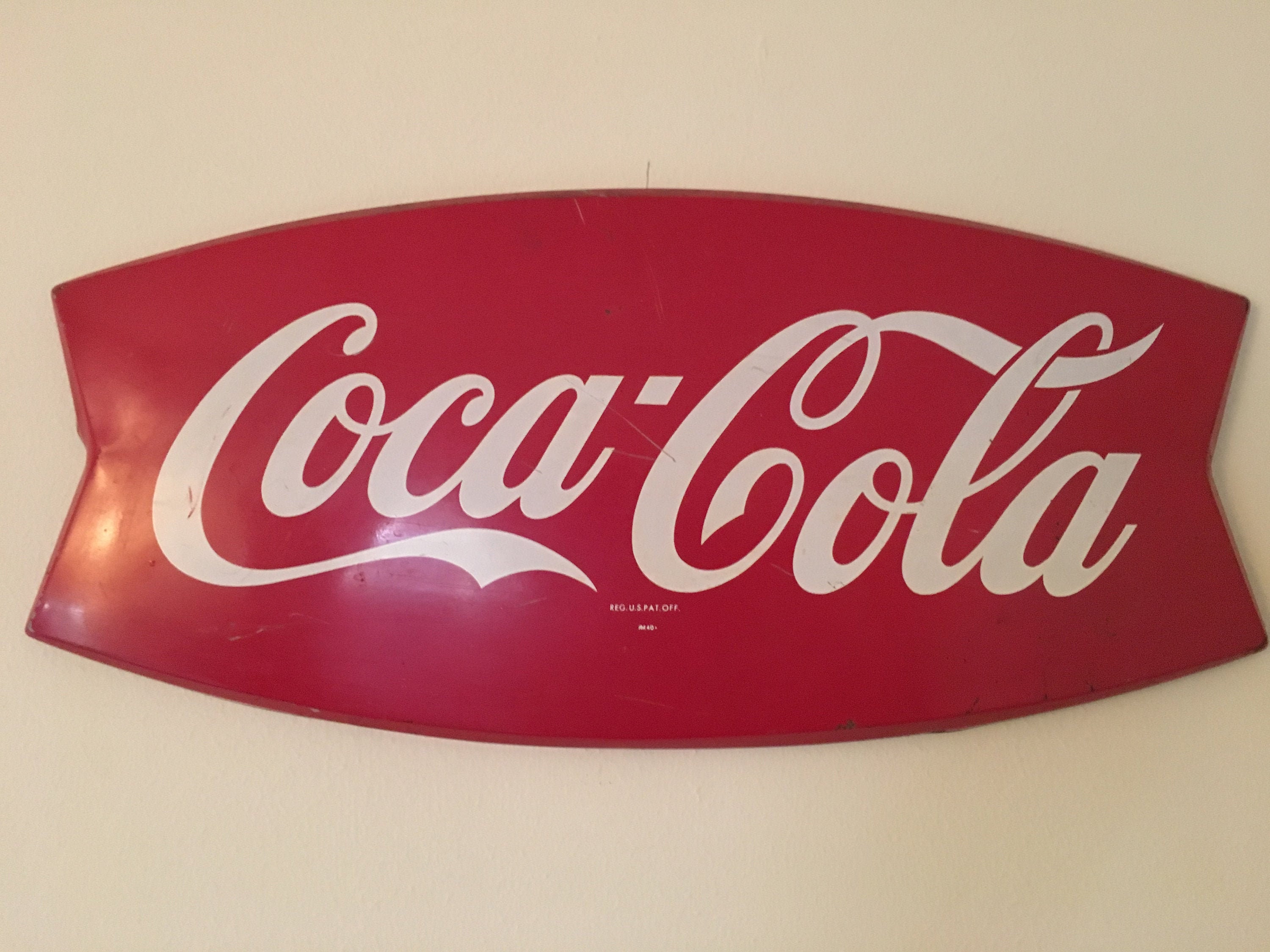 Vintage Coca-Cola Sign original | Etsy