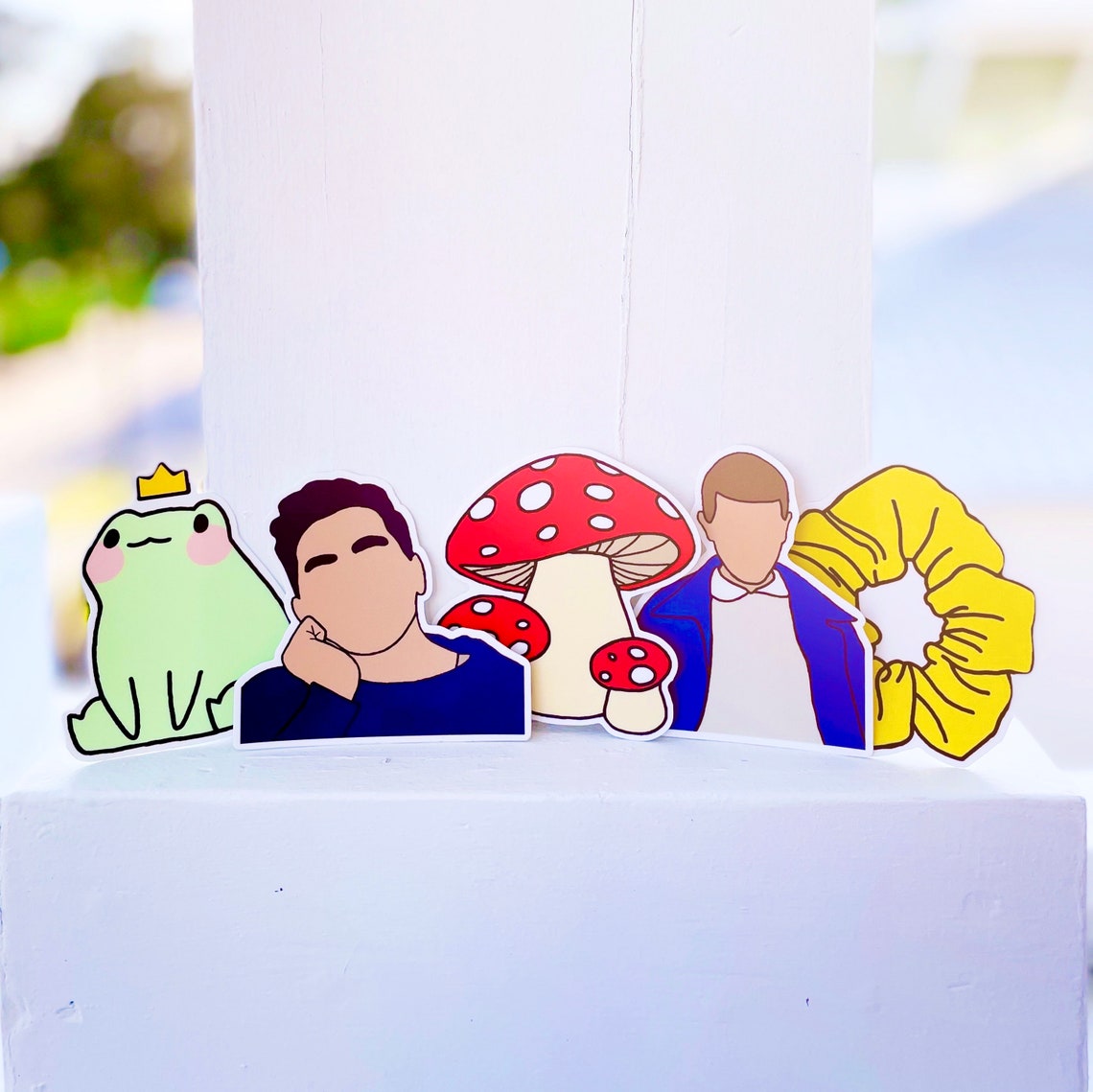 Frog Prince Princess Sticker | Etsy