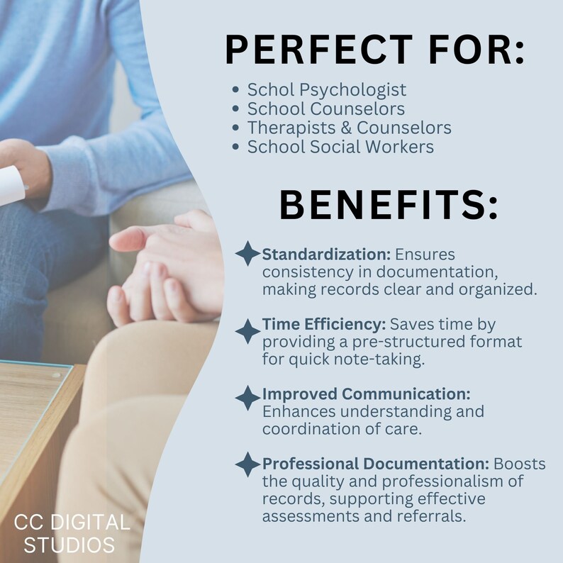 SOAP Note for School Counselors, School Social Worker Progress Note ...