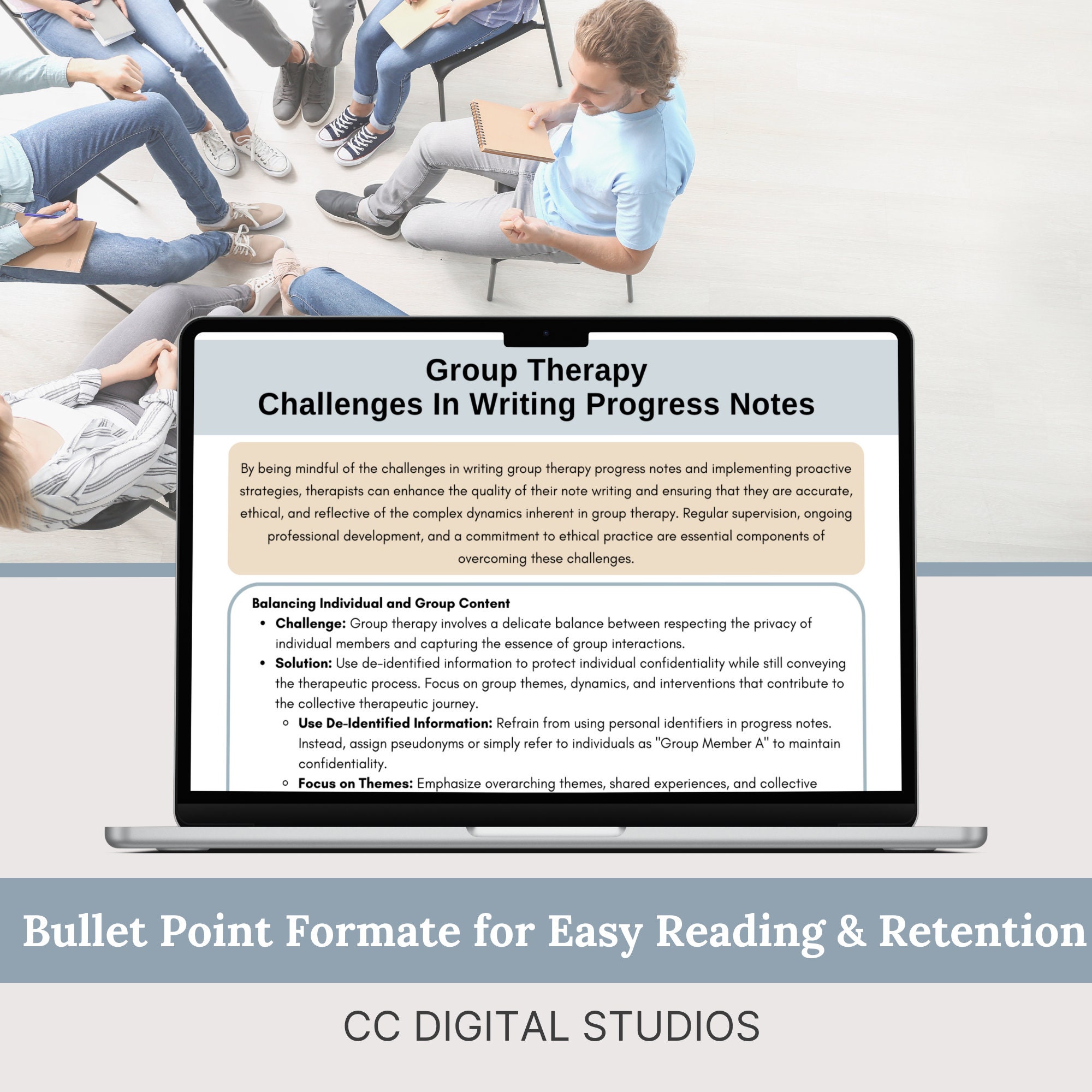 Group Therapy Progress Note Guide, Therapy Cheat Sheet, Counseling ...