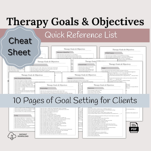 Smart Goals Worksheet - Etsy