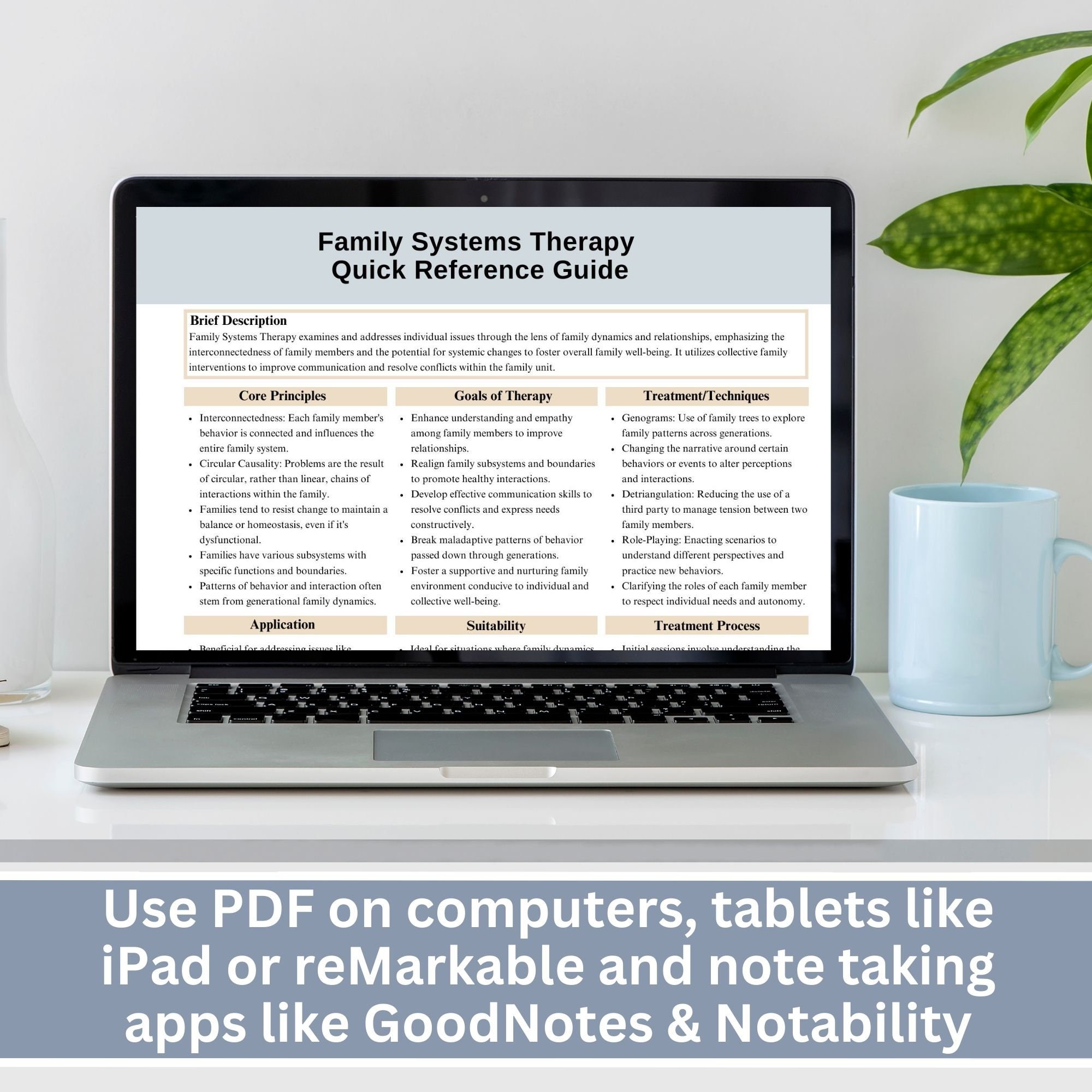 Family Systems Therapy Handout: Psychoeducation & Counseling (printable ...