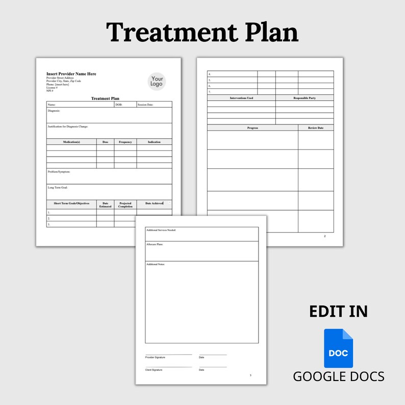 EDITABLE Therapy BUNDLE for Mental Health Practice, Therapy Notes ...