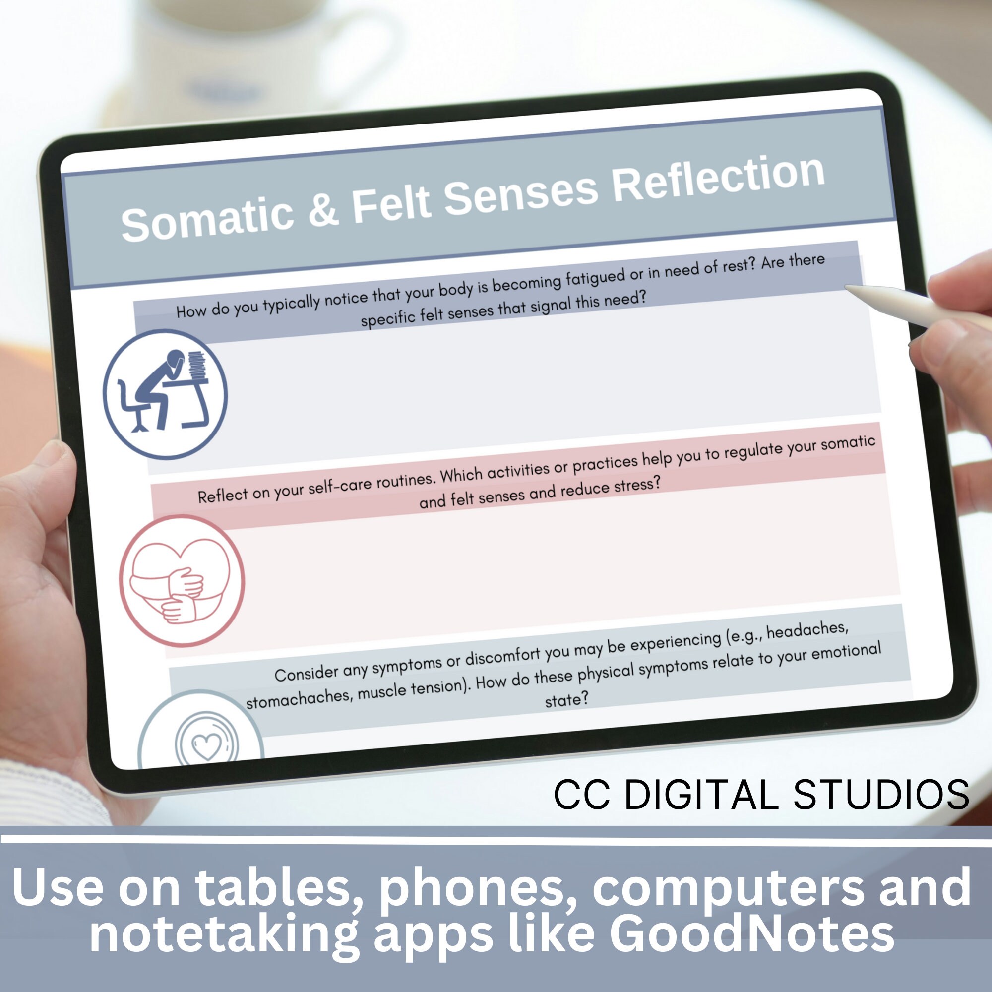 Somatic Therapy Worksheets: Felt Senses & Trauma Exercises (digital ...