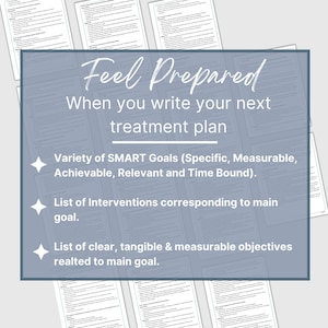 Anxiety Treatment Plan Cheat Sheet: Therapy Goals, Interventions ...